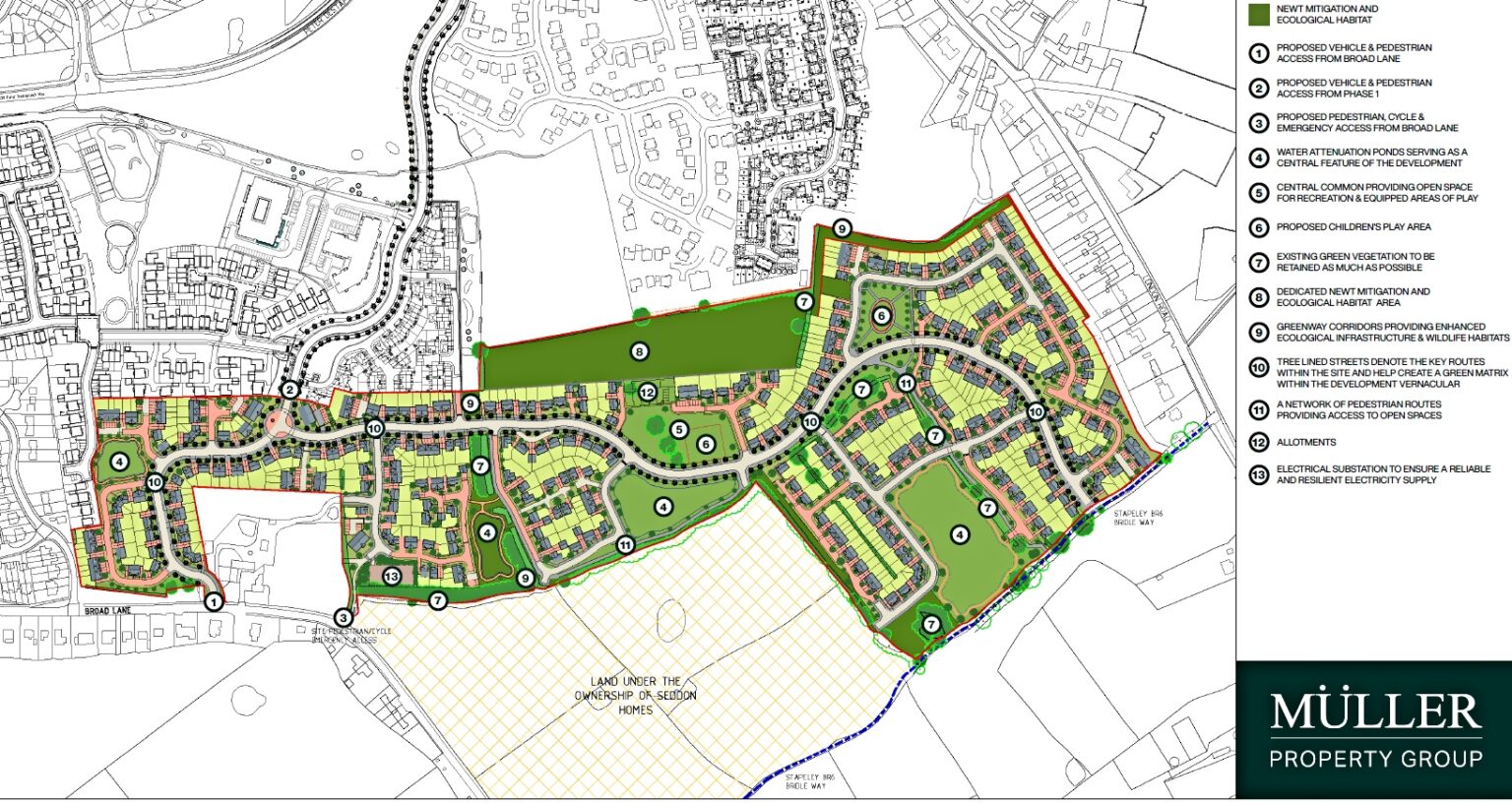 Traffic chaos warning as Muller unveils 400-homes plan for Stapeley