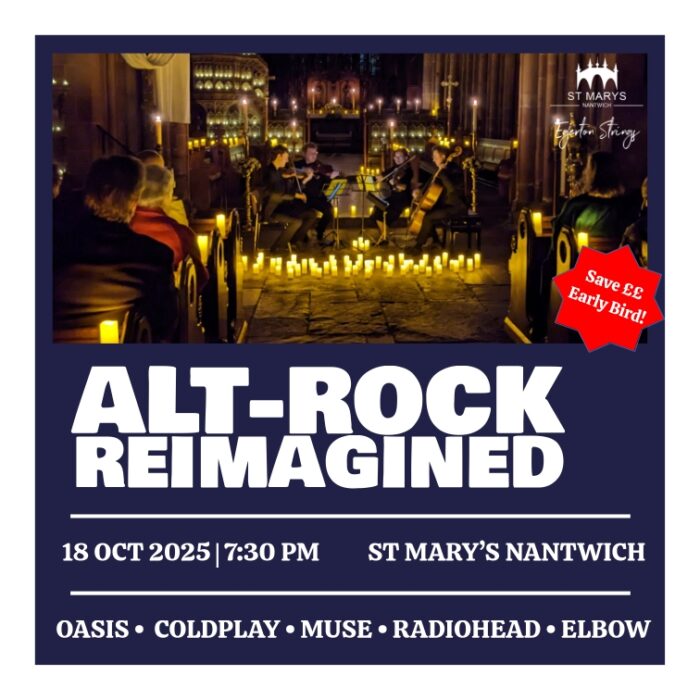 Alt-Rock concert set to thrill St Mary's Church crowd