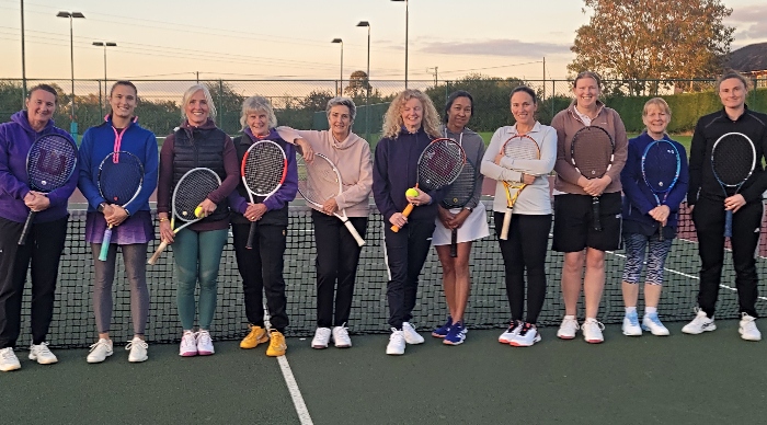 Nantwich Women serve up season to remember at town tennis club