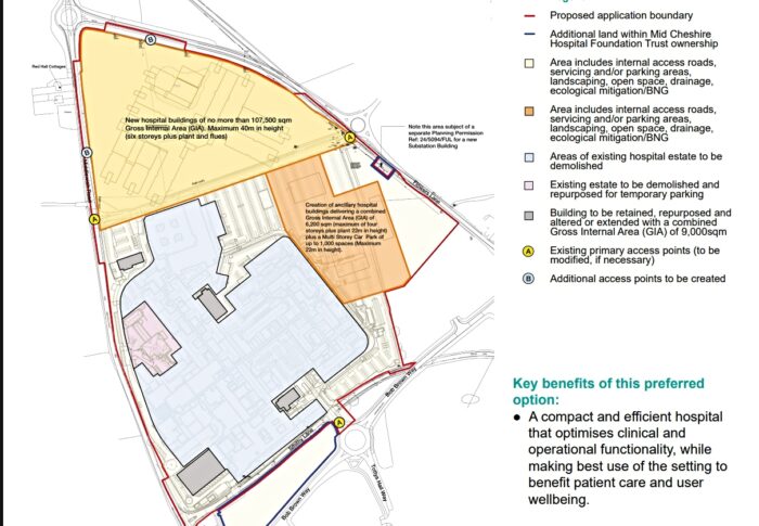 New Leighton Hospital plan - Nantwich News