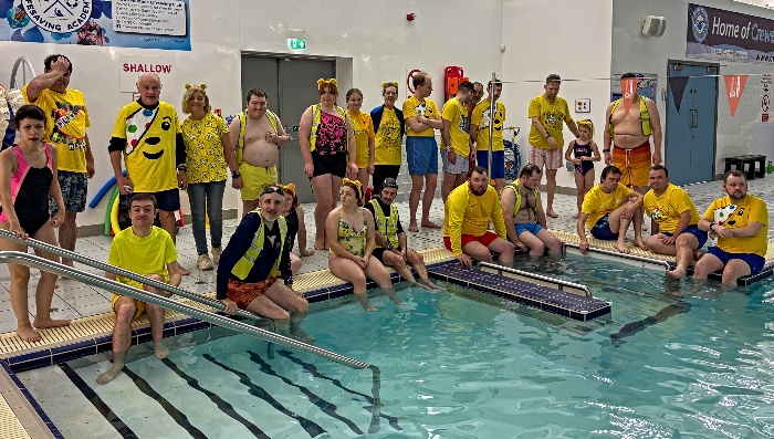 Seahorse Swimming Club makes splash for BBC Children in Need