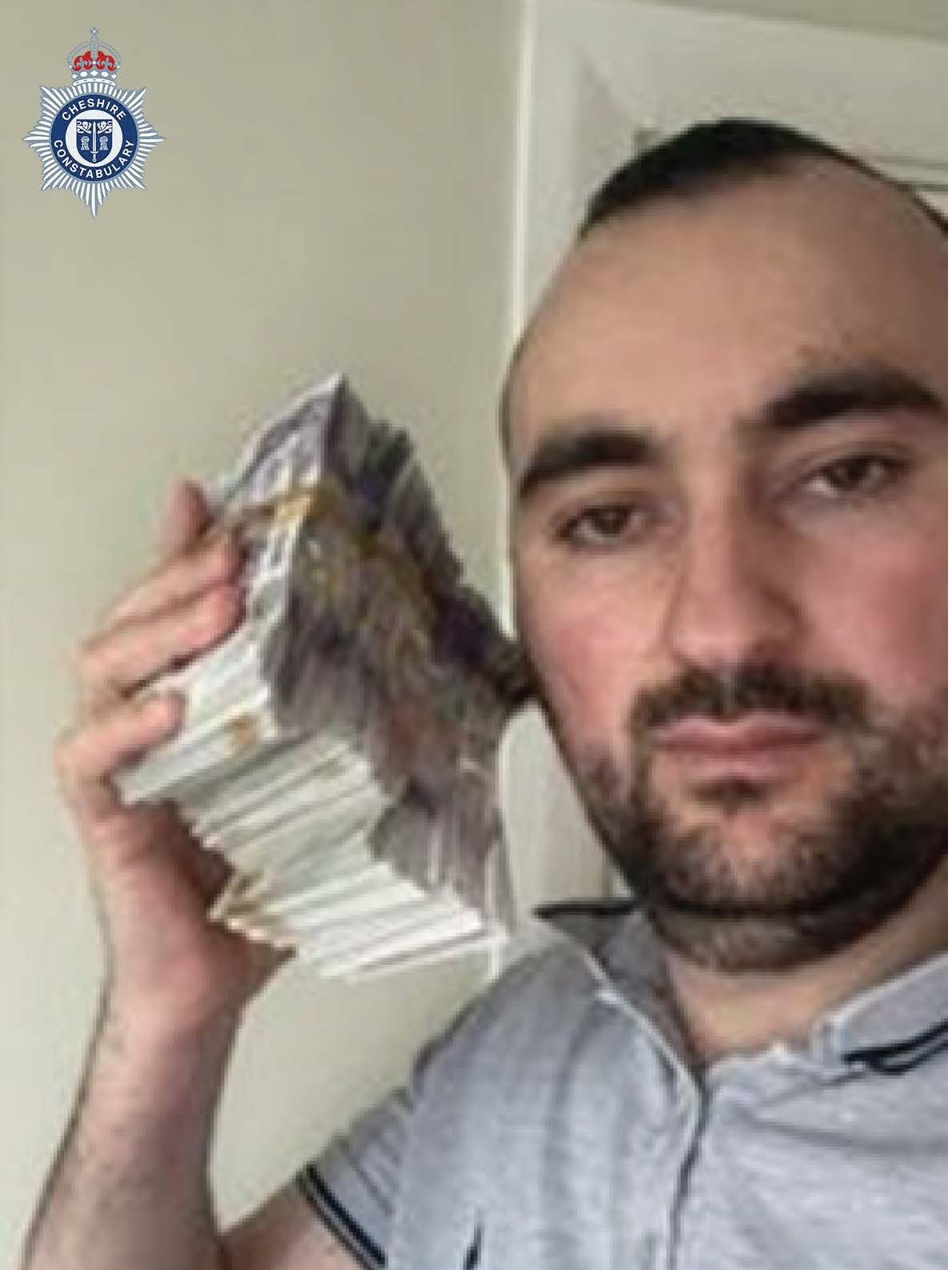Ambler Lleshi posing - Nantwich News