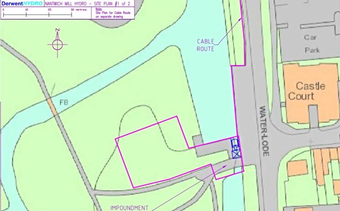 location plan for new hydromill - Nantwich News